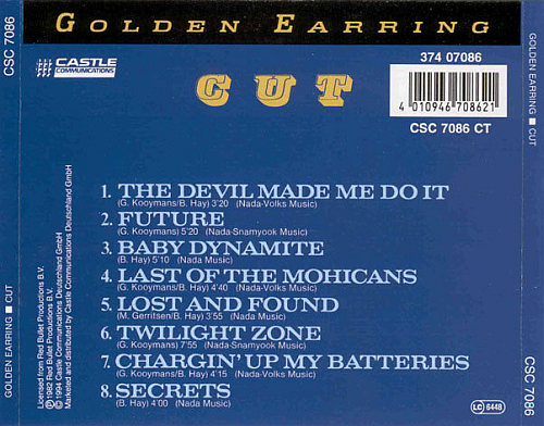 GOLDEN EARRING CD'S