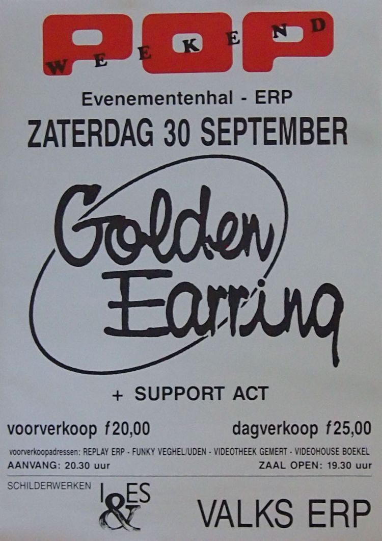 Latest NEWS about Dutch Rock band Golden Earring